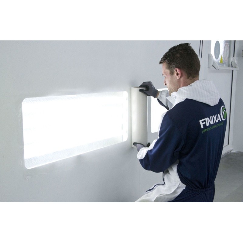 Film protection éclairage cabine peinture - 600mm x 100m - FINIXA